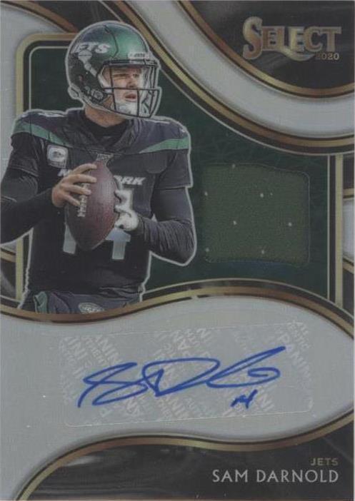 2020 Panini Select - Signature Memorabilia Sam Darnold #SM-SDA /35 (AU ...