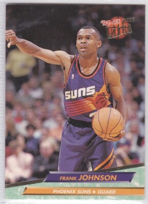 M) 1992-93 Fleer Ultra NBA Basketball Trading Card Frank Johnson #339 ...