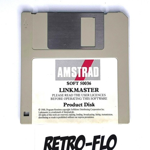 Amstrad Soft 50036 Link Master - Vintage Diskette | eBay