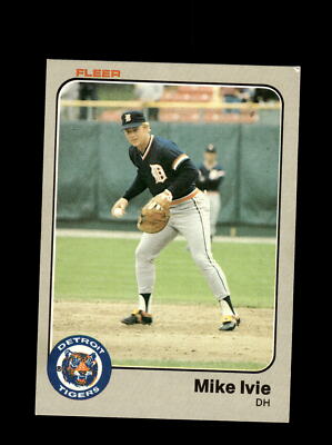 Detroit Tigers Mike Ivie #331 Fleer Baseball Near Mint or Better top | eBay