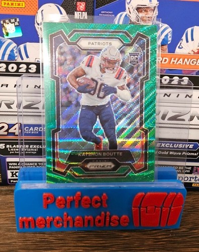 2023 Panini Prizm Kayshon Boutte Green Wave Rookie SP Prizm NE Patriots ...