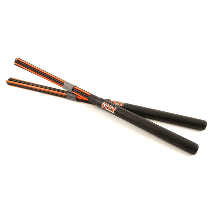 Flix Sticks Heavy Drumsticks - Orange/black for sale online | eBay
