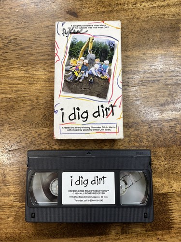 I DIG DIRT VHS USED IN JACKET 1995 703067111138| eBay