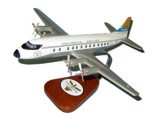 Continental Airlines Vickers Viscount 812 Desk Display Model 1/68 SC ...