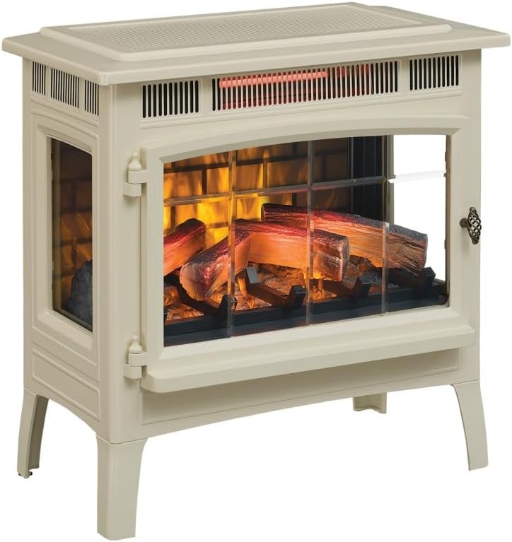 duraflame Freestanding Electric Fireplace Stove Heater with 3D Flame ...