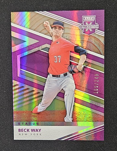 2020 Panini Elite Extra Edition Status Purple 169 /249 Beck Way #136 ...