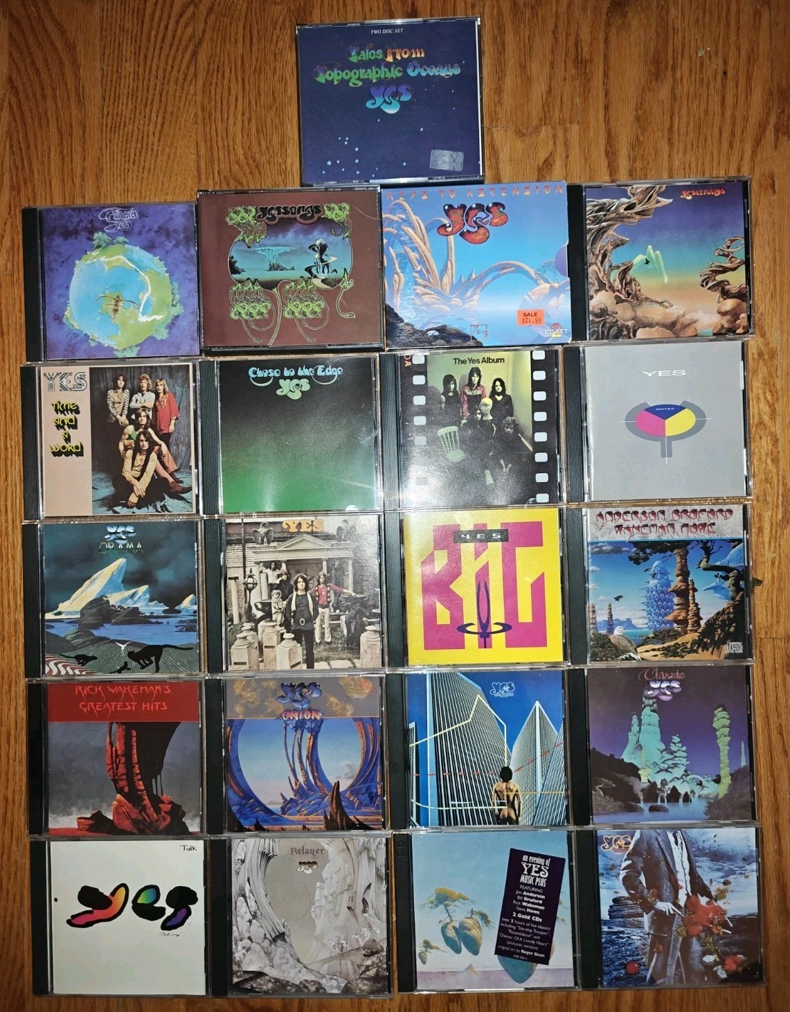 YES Progressive Rock CD Lot of 21 Albums - All Unique, All YES & Band ...