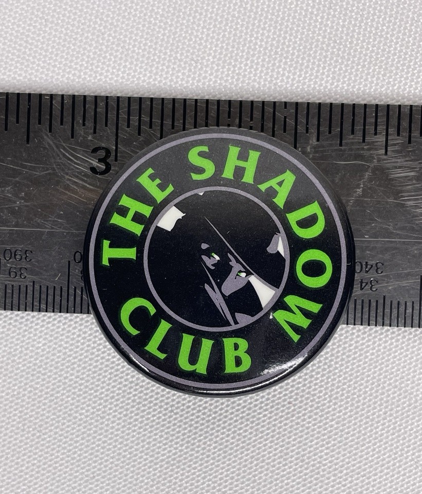 THE SHADOW Club movie Promo Button pin-back 1994 “The Shadow” | eBay