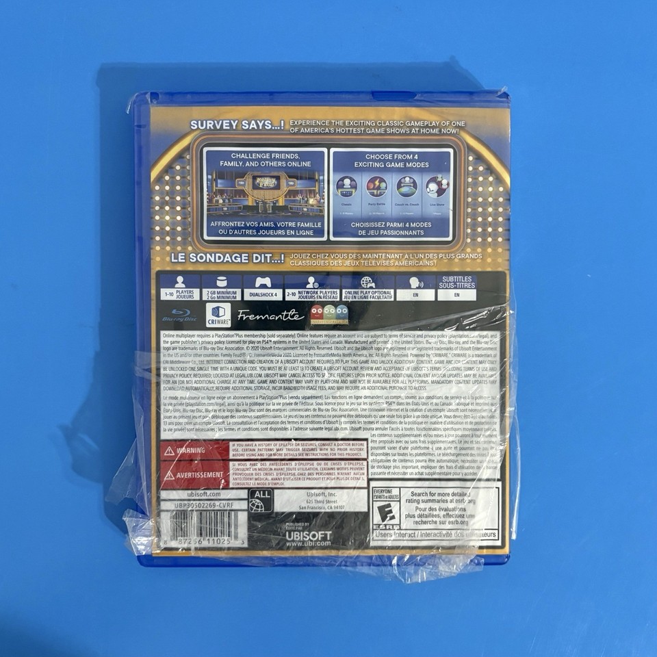 Family Feud PS4 PlayStation 4,PlayStation Video Game | eBay