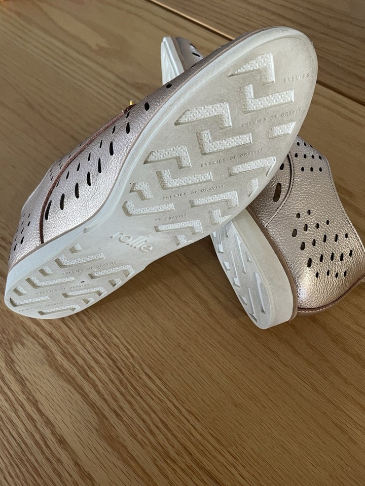 Rollie Derby Lazer Rose Gold Shoes - Size 41 | eBay Australia