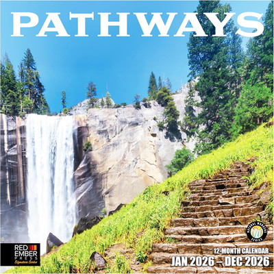 Signature - Pathways 2026 Wall Calendar 12 Month | 12" x 24" Open ...