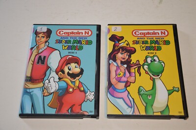 Captain N And The New Super Mario World (DVD, 2007, 2-Disc Set)Nintendo ...