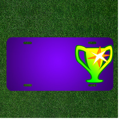 Custom Personalized License Plate With Add Names To Award Cup Prize ...