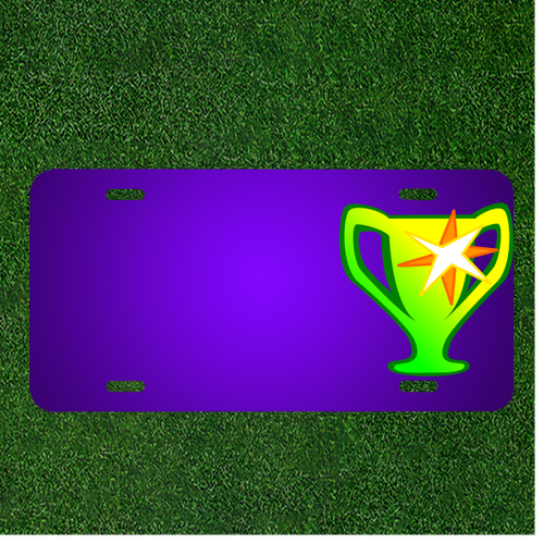 Custom Personalized License Plate With Add Names To Award Cup Prize ...