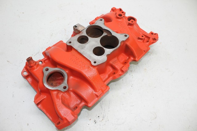 OEM 1970 Chevrolet Corvette Quadrajet 350 Intake Manifold 3965577 I20 ...
