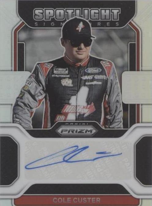 2022 Panini Prizm - Spotlight Signatures Cole Custer #SS-CC (AU) for ...