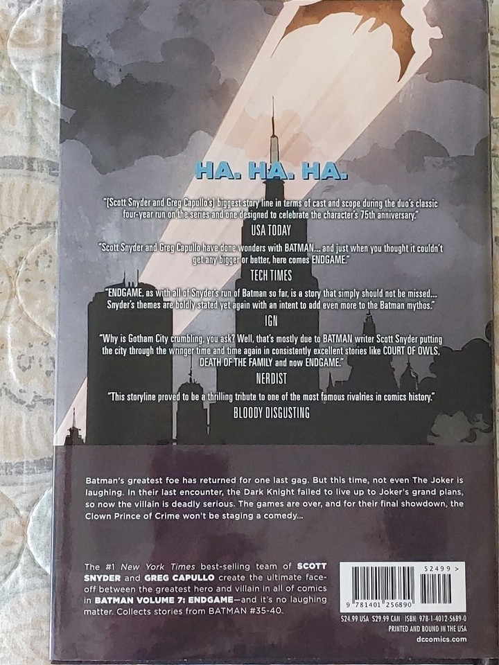 Batman Vol. 7: Endgame (The New 52) (Batman: the New 52!) by Snyder ...