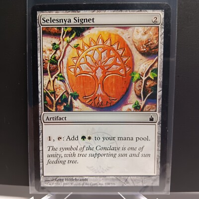 Selesnya Signet MTG Ravnica City of Guilds Magic Artifact Card | eBay