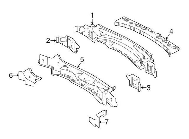 Genuine Inner Panel LR061156 for sale online | eBay