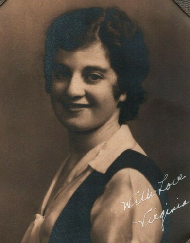 Vintage 1933 Photograph Portrait Catholic School Girl Springfield ...