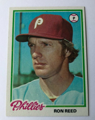 1978 Topps #472 Ron Reed Phillies NM | eBay