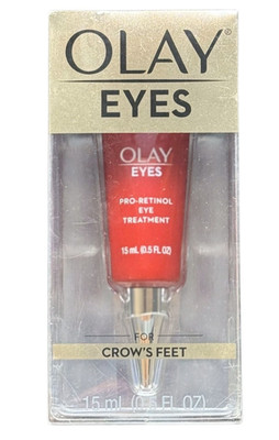 OLAY EYES PRO RETINOL EYE TREATMENT FOR CROW'S FEET 0.5 fl oz New | eBay