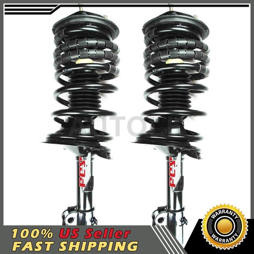 Pair FCS Front Struts Shocks Coil Springs Fits 1990 1991 1995 1989 ...