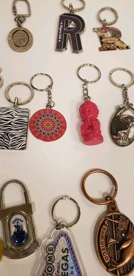 Collectible Keychains. Lot of 33. Assortment Vintage to Modern Kids ...