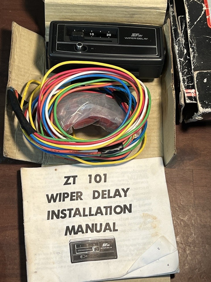 Vintage NOS Wiper Interval Delay Control Auto Accessory ZT 101 | eBay