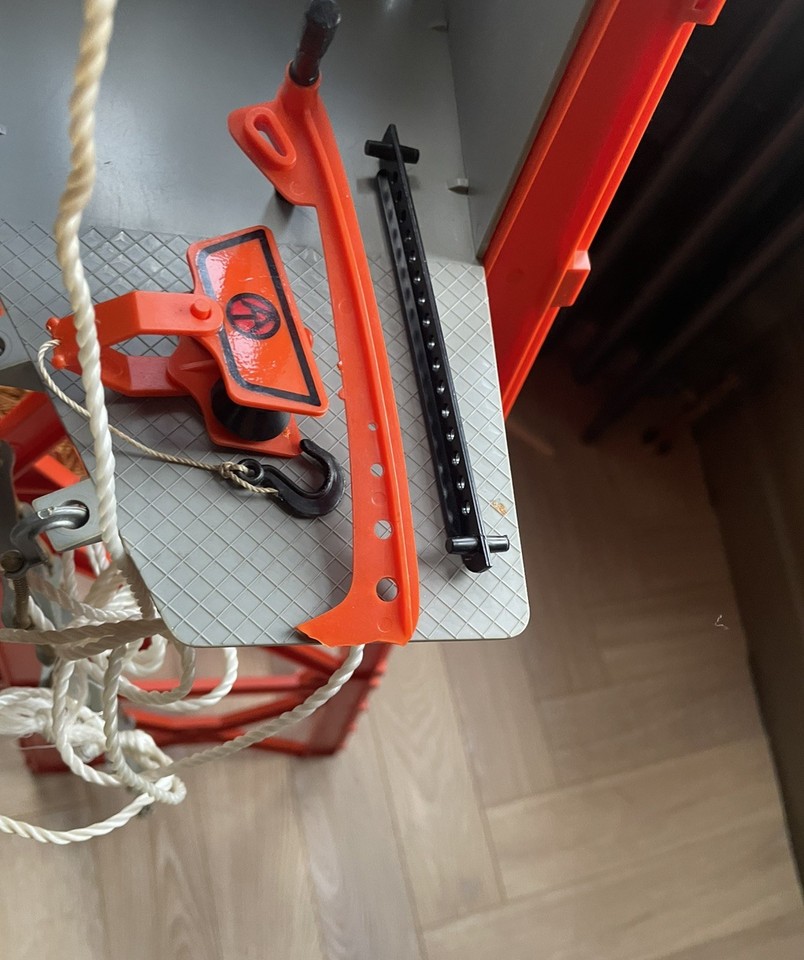Palitoy Action Man Training Tower with Escape Slide & Crane – no box ...