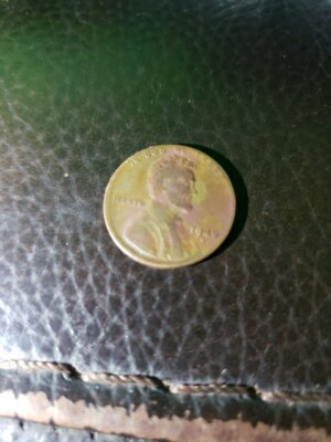 1945 s wheat penny error | eBay