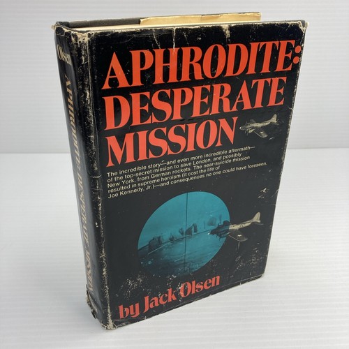 Aphrodite Desperate Mission Jack Olsen 1970 Hardcover WWII Top Secret ...