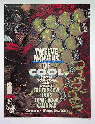 Ripclaw Image Top Cow Comics 1995 Trade Print Magazine Ad Poster ADVERT ...