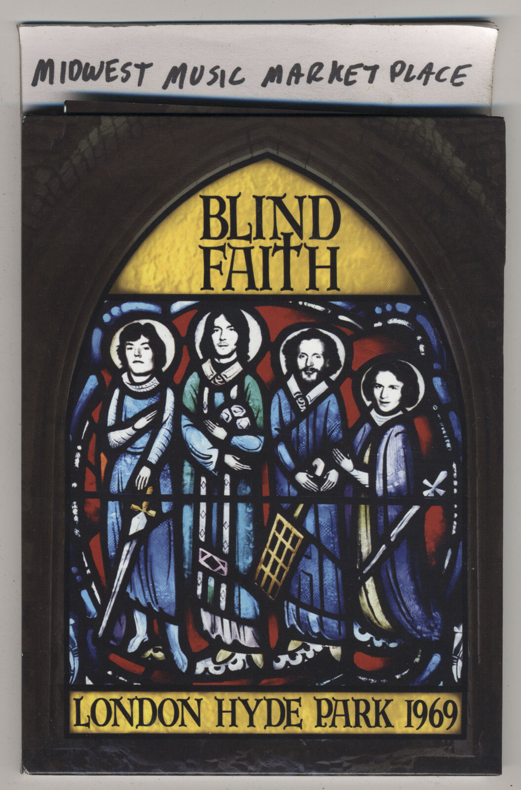 Blind Faith - London Hyde Park 1969 - OOP MINT Live DVD with Cover Art ...