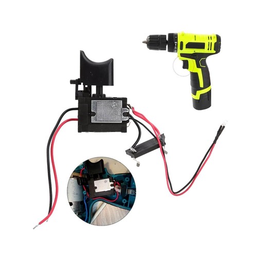 Cordless Drill Speed Control Switch Industrial Power Tools 24V Forward ...