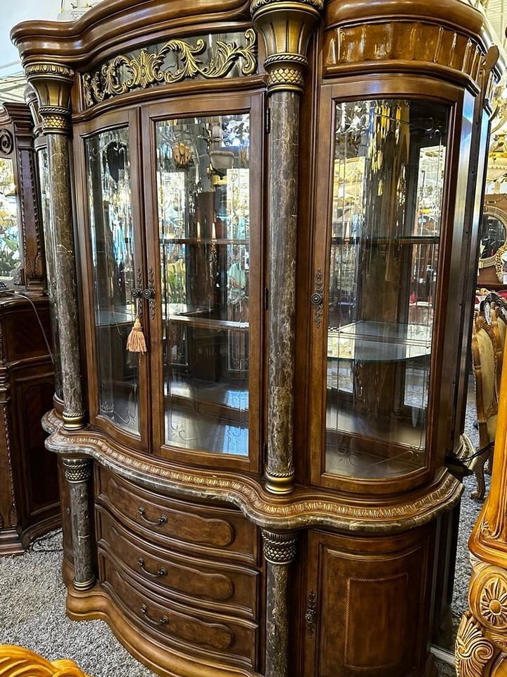AICO by Michael Amini Torino China cabinet | eBay