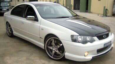 FORD BA FALCON DJR LOWER BODY KIT (front & rear skirt, side skirts, dog ...