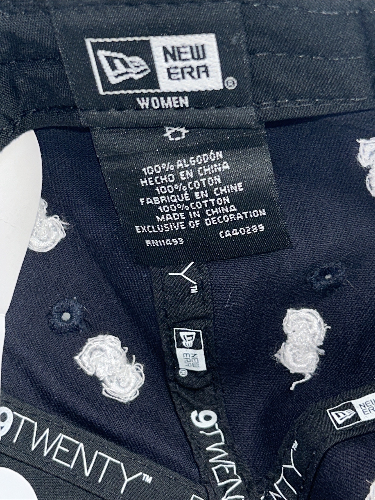 New Era Seattle Mariners MLB Women Strap Hat Adjustable 9Twenty Faded ...