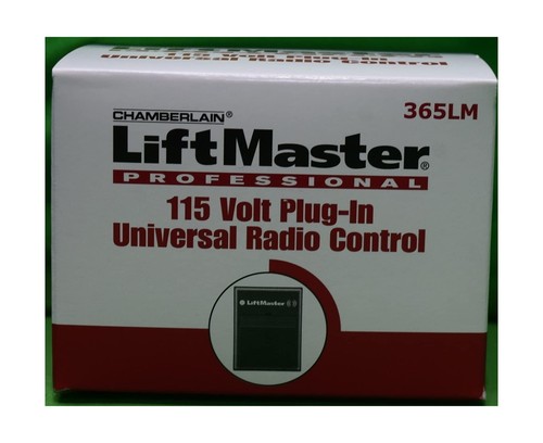 LiftMaster 365lm Plug-in Security Plus Radio Receiver Kit 315mhz for ...