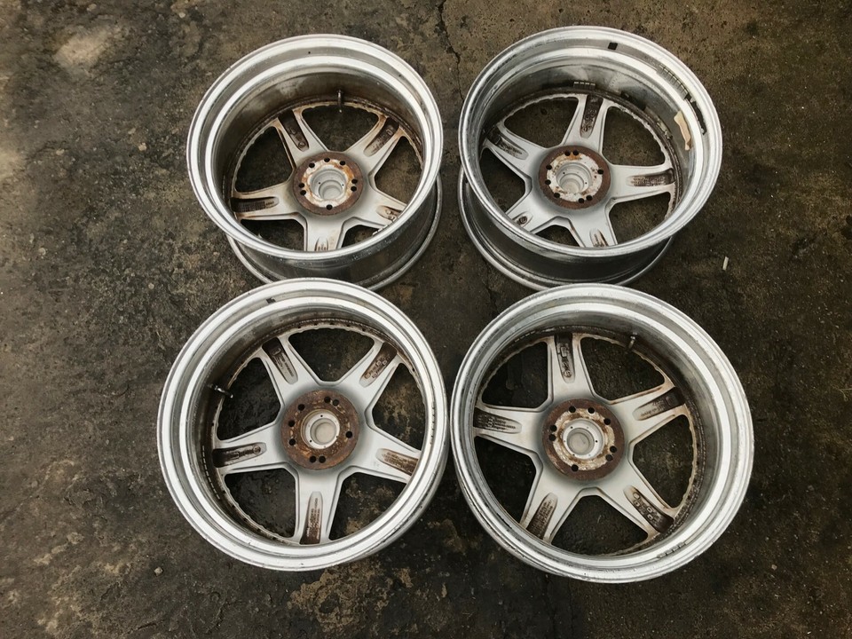 JDM 18" Racing Hart 5spoke CX CXR wheels for dc2 cl7 rsx dc5 accord ...