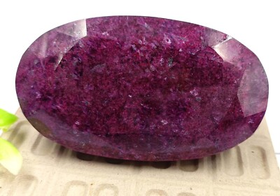 1325 Ct One Time Sale African Red Ruby Oval Cut EGL Certified Loose ...
