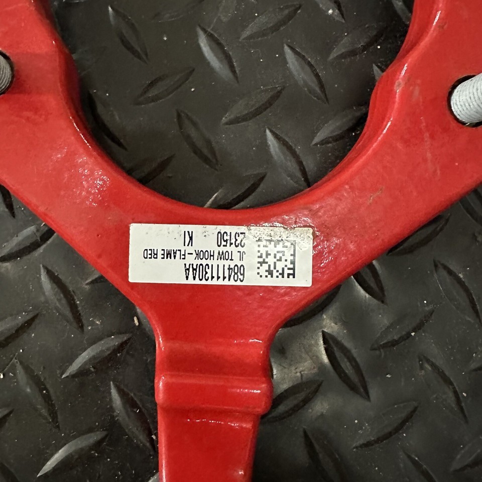 Jeep Wrangler Gladiator JL JT Rubicon Mojave 18-24 Tow Hooks OEM Mopar ...