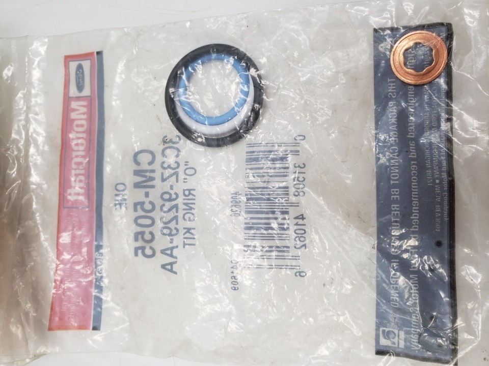 Motorcraft CM5055 6.0L Ford Diesel Injector Seal Kit 3C3Z-9229-AA "O ...