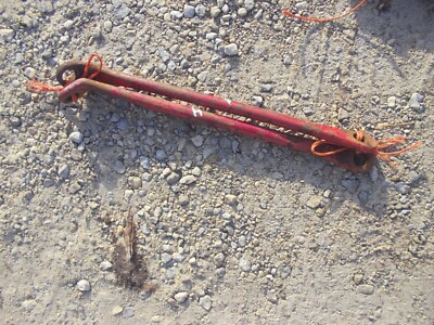 Farmall H tractor drawbar draw bar hitch support brackets bracket ...