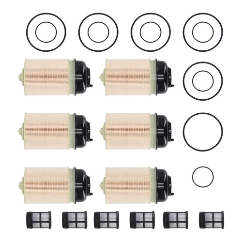 6 Pack Fuel Filter Kit for DDE Gen 5 Engine A4720921705 A4720921405 ...
