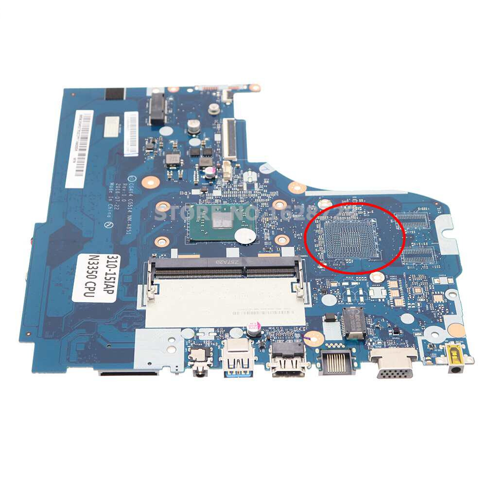 CG515 NM-A851 5B20M52763 For Lenovo IdeaPad 310-15IAP motherboard N3350 ...