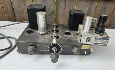 Heathkit A7 Tube Amplifier For Parts Or Repair | eBay