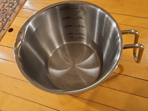 Krona Norpro 18/10 Stainless Steel Inox Rostfrei Glass Drain Lid ...