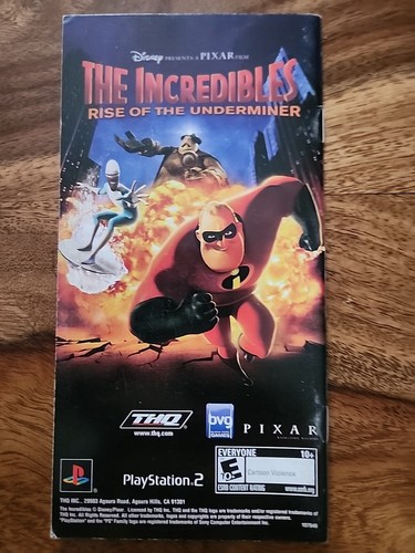 Disney Pixar Cars (Sony PSP, 2006) Manual | eBay