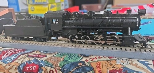 Ho Scale 0-8-0 Tyco/Mantua Steam Engine Undecorated Tested Runs ...